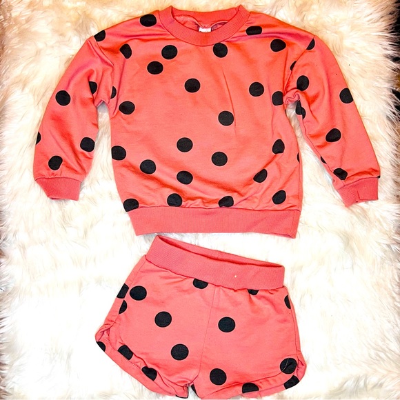 Matching Sets | Toddler Girl Size 3t 2piece Set With Polka Dots In ...